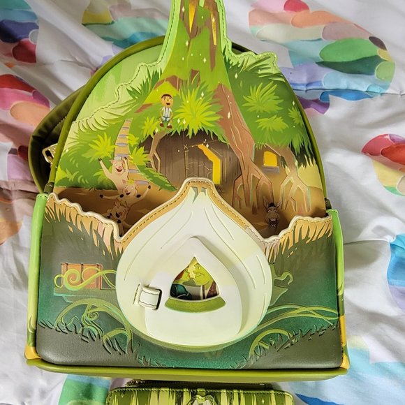Loungefly | Bags | Shrek Happily Ever After Mini Backpack And Wallet ...
